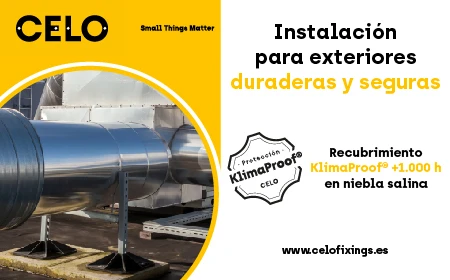 Gama KlimaProof® de CELO: Instalaciones seguras y duraderas en azoteas ...