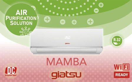 Nuevo split 1x1 Giatsu MAMBA, super silencioso, con plasma antivirus y ...