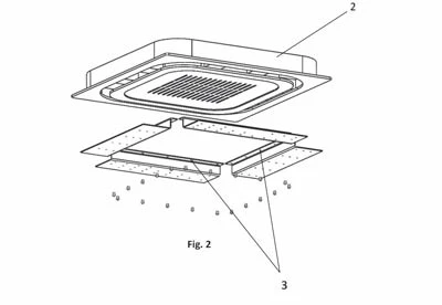 Reconductor de aire acondicionado; dispositivo para la disminución y ...