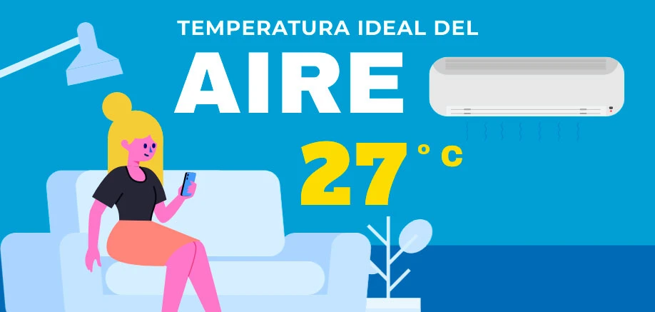 La temperatura ideal del aire acondicionado en verano para ahorrar energía - caloryfrio.com