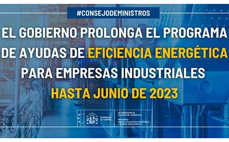 Se prolonga el Programa de ayudas de eficiencia energética para ...