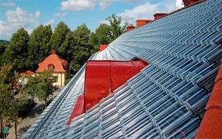 Integración total de la energía solar térmica con el Techo Solar® de ...