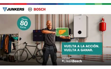 Junkers Bosch premia este septiembre a los profesionales que apuesten por sus calderas de ...