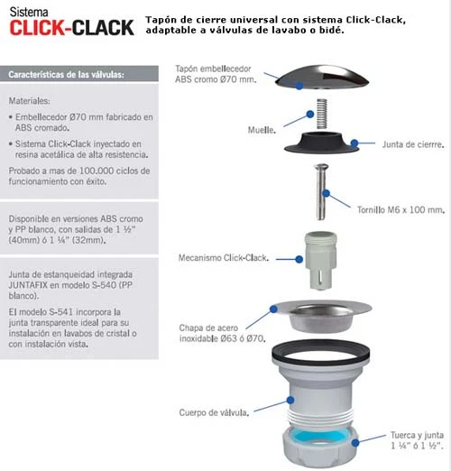 Nuevo sistema Click-clack de Jimten - caloryfrio.com